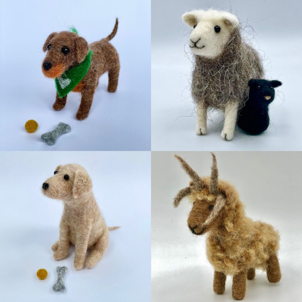 Step-by-Step Guide and Creative Ideas For a Beginner To Needle Felting ...